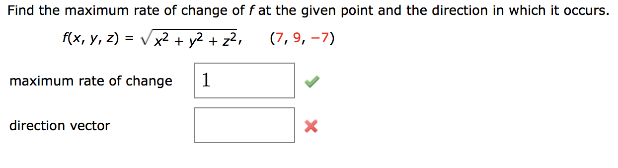 Solved Find The Maximum Rate Of Change Of F At The Given Chegg