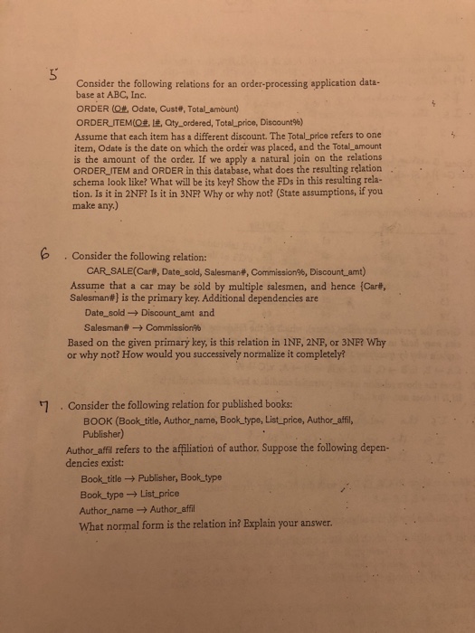Solved Database management systems is the class I am in. I | Chegg.com