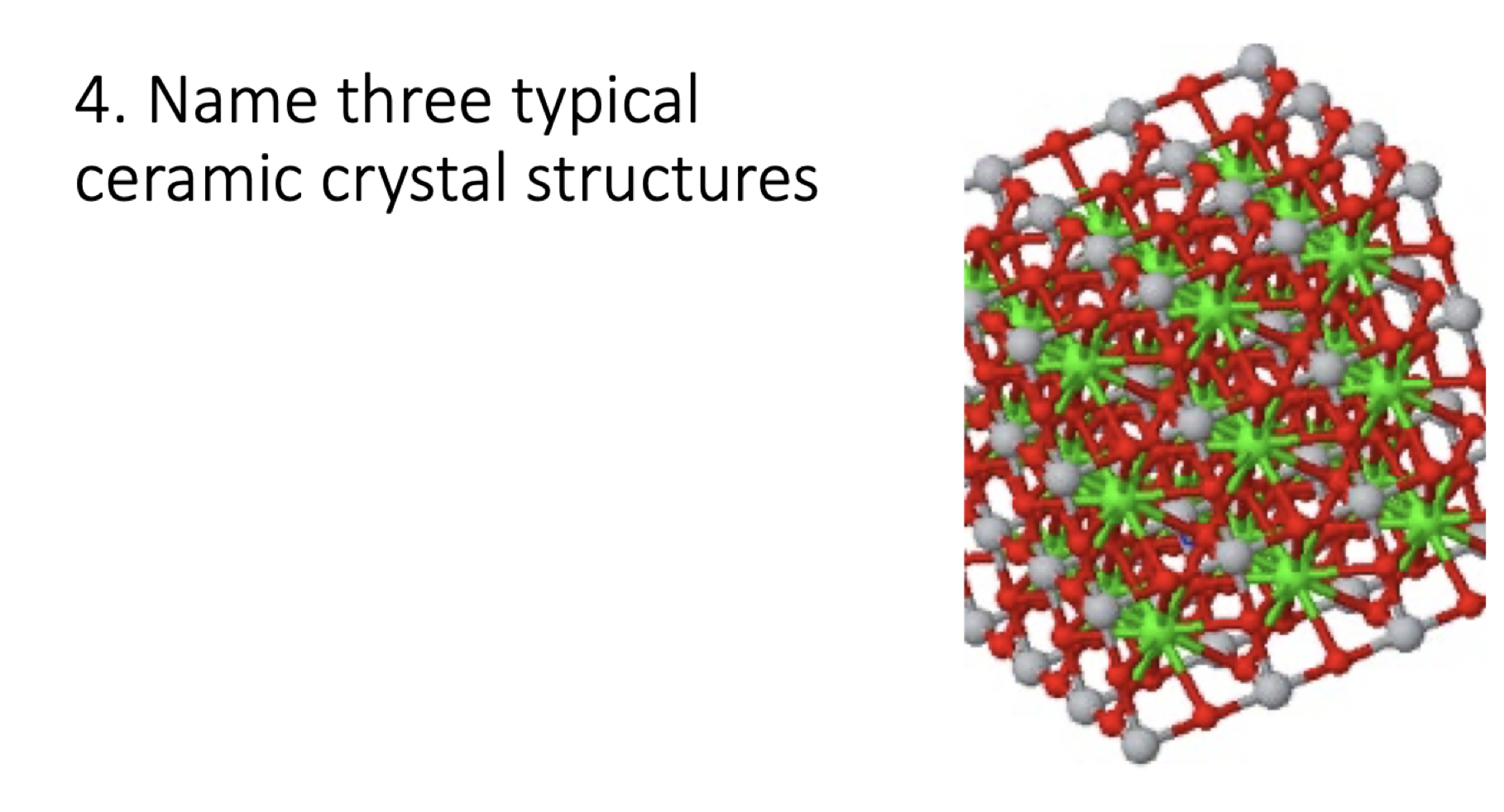 Solved 3. On the basis of ionic charge and ionic radii given | Chegg.com