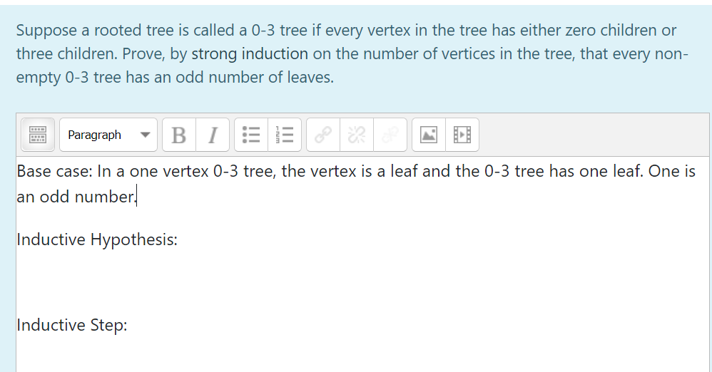 Solved Suppose a rooted tree is called a 0-3 tree if every | Chegg.com