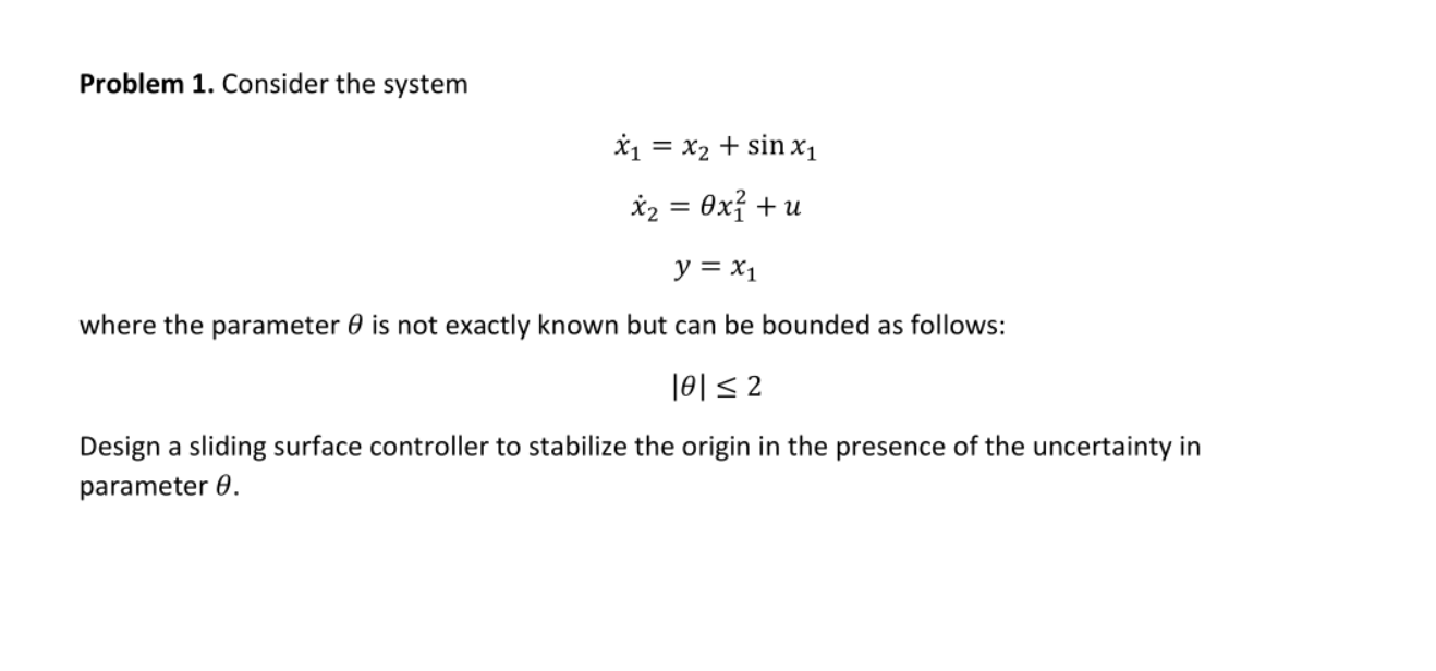 solved-problem-1-consider-the-system-x-x-sin-x-x-chegg