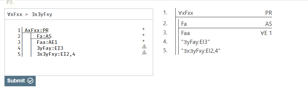 Solved Solve the errors present in these Carnap.io proofs in | Chegg.com