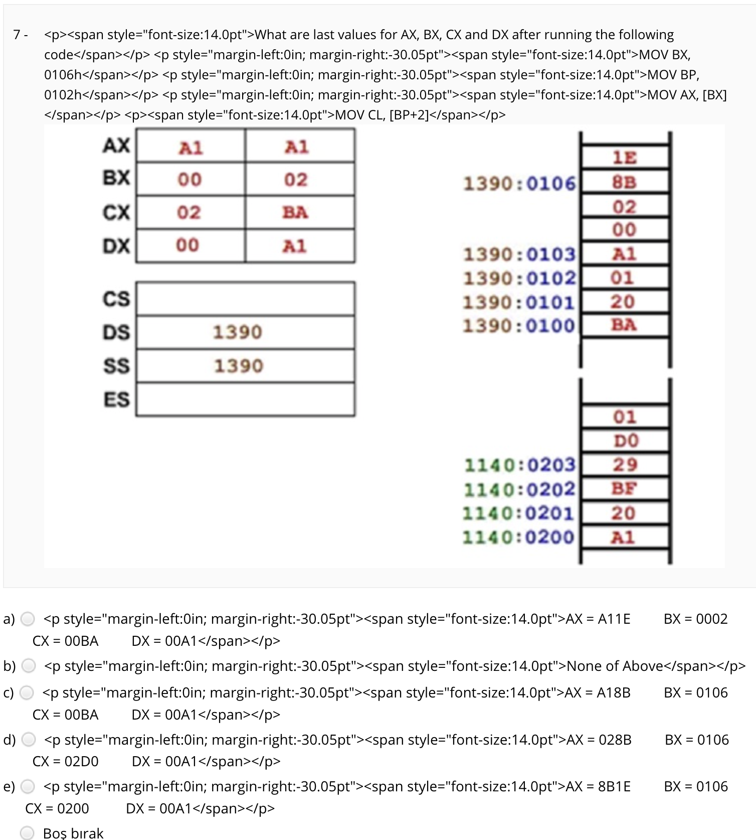 Solved 7- What are last | Chegg.com