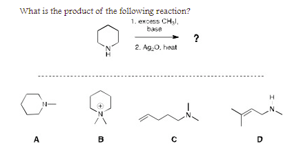 Solved What is the product of the following reaction? | Chegg.com