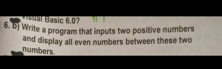Solved I want answer in visual basics language so dnt paste | Chegg.com