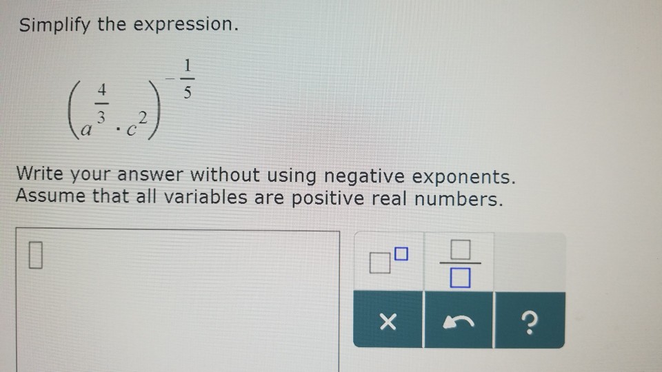 Solved Simplify the expression Write your answer without | Chegg.com Solved Simplify the expression Write your answer without | Chegg.com
