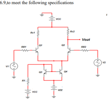 Design the difference amplifier of the given circuit | Chegg.com
