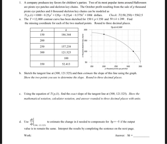 Solved 1. A company produces toy favors for children's | Chegg.com