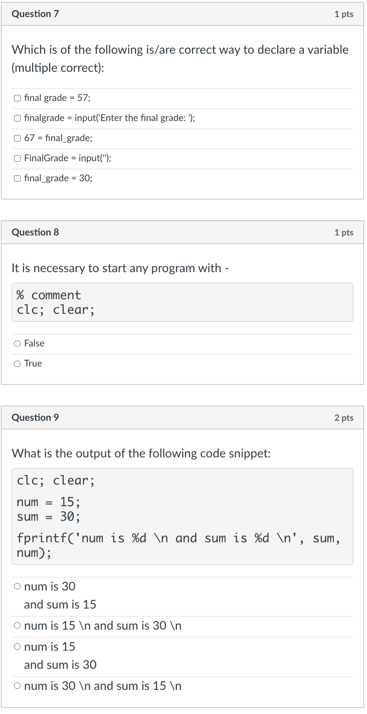 Solved Which is of the following is/are correct way to | Chegg.com