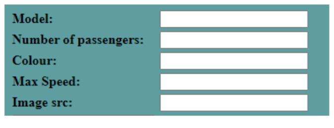 Solved JavaScript, Web Scripting 1. Create an automobile | Chegg.com