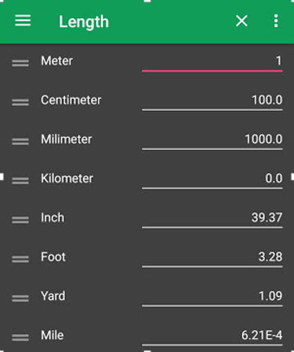 Design and Implement a unit converter application in | Chegg.com