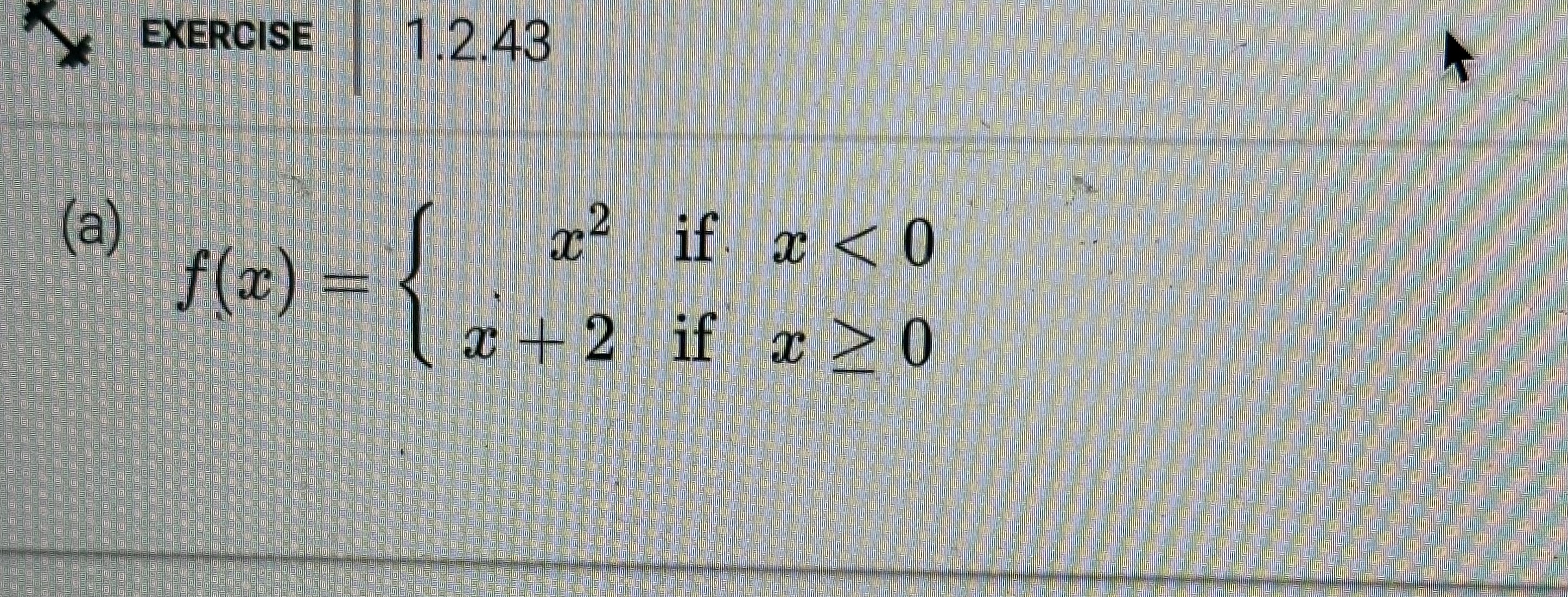 Solved For the following exercises, sketch a graph of the | Chegg.com