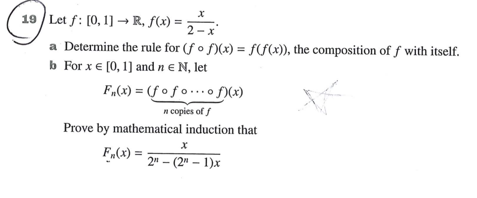 Solved Let F [0 1]→r F X 2−xx A Determine The Rule For