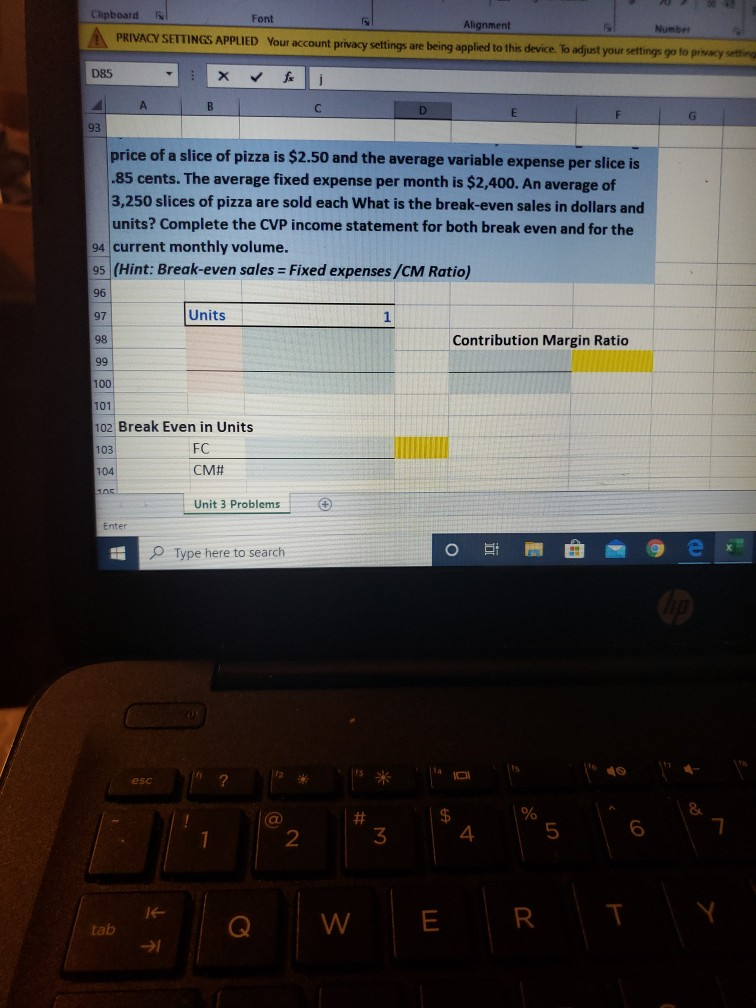 Solved Clipboard Font Alignment PRIVACY SETTINGS APPLIED | Chegg.com