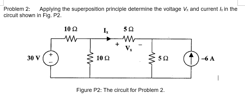 Solved Problem 2: Applying the superposition principle | Chegg.com