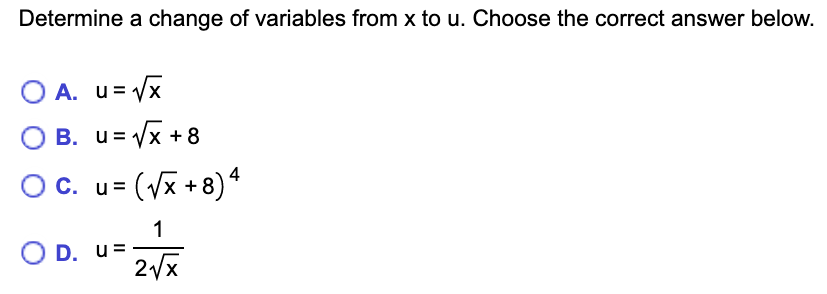 Solved 2. Use a change of variables to evaluate the | Chegg.com