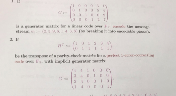 Solved 1. If 100 031 Go 01 0 0 9 0001 27 01 0 054 is a | Chegg.com
