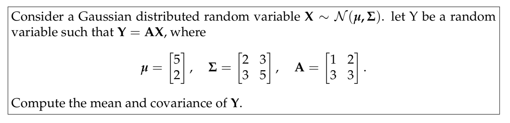 Solved Consider a Gaussian distributed random variable | Chegg.com