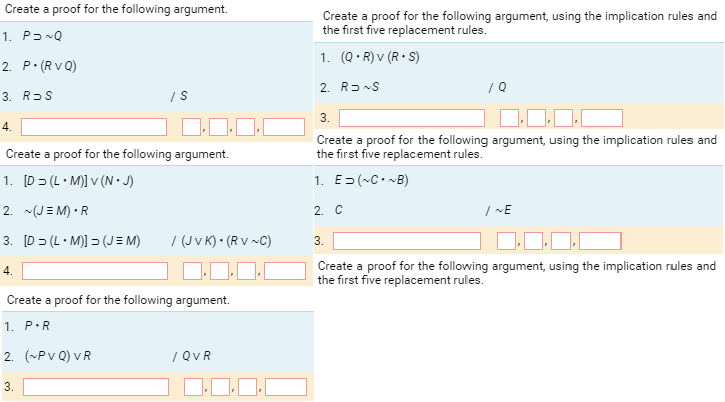 Solved Create a proof for the following argument. 1. Po | Chegg.com