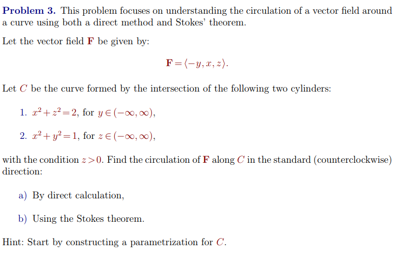 Solved Problem 3. ﻿This problem focuses on ﻿understanding | Chegg.com