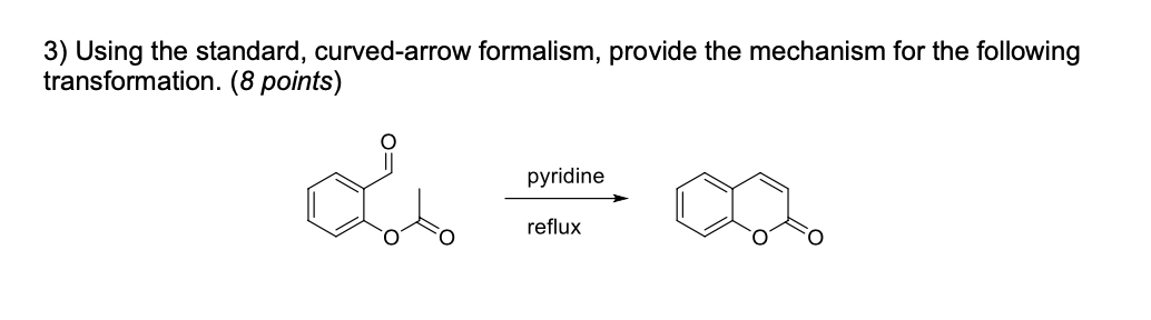 Solved 3) Using the standard, curved-arrow formalism, | Chegg.com
