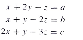 Solved Determine conditions on a, b, and c so that the | Chegg.com