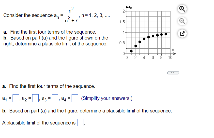 Solved N2 N 2 Consider The Sequence An N 1 2 3