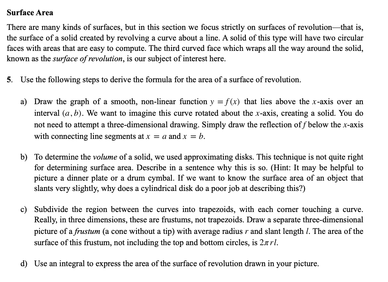Solved 5. There are part a to part d in question 5. Would | Chegg.com