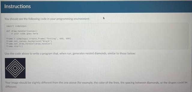 Solved You should see the following code in your probramming | Chegg ...