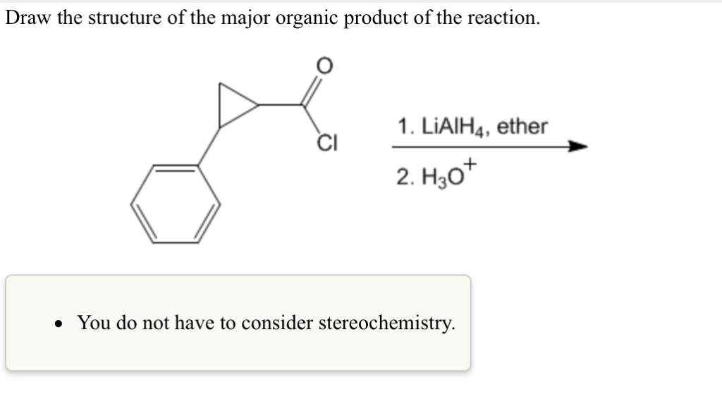 Solved Draw the structure of the major organic product(s) of | Chegg.com