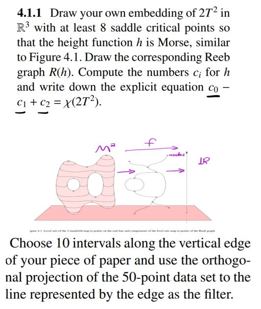 4.1.1 Draw your own embedding of 272 in R3 with at | Chegg.com