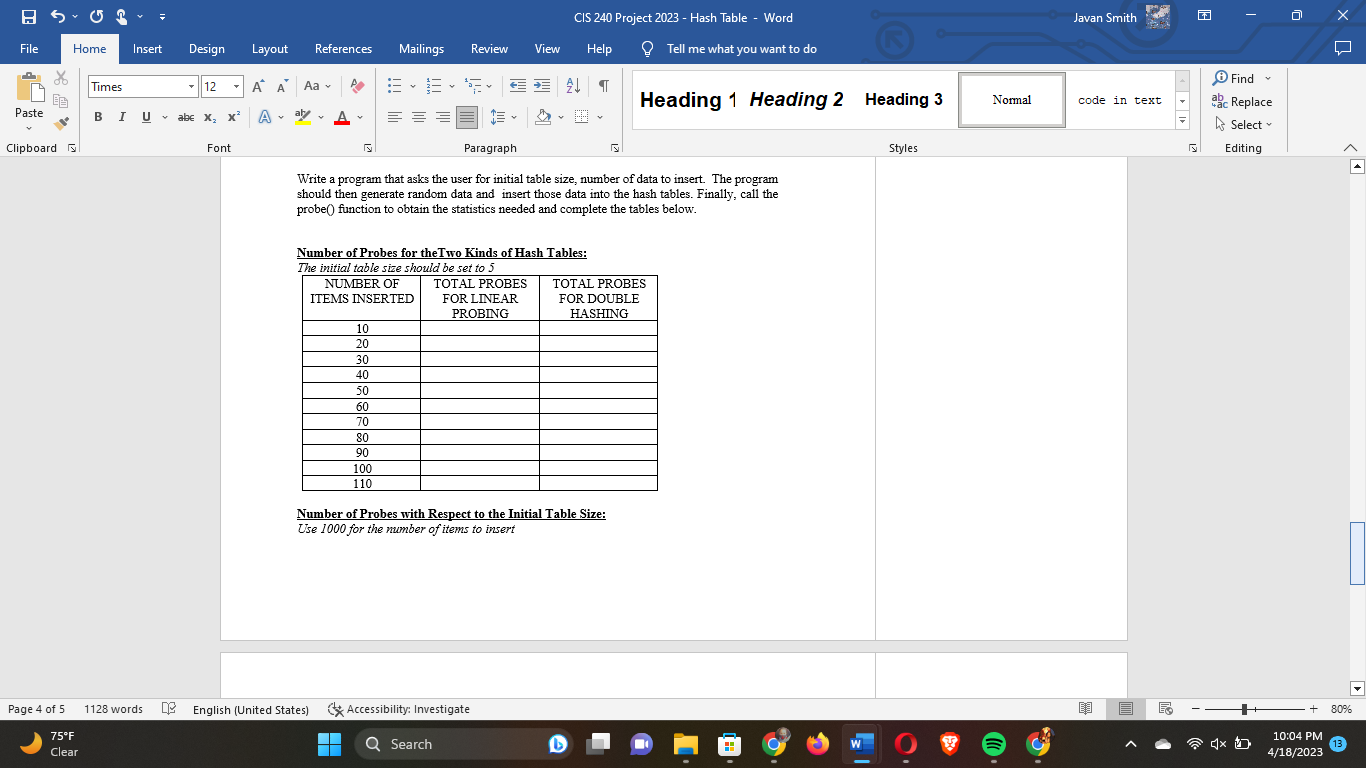 The mod operation is required to keep the values in | Chegg.com
