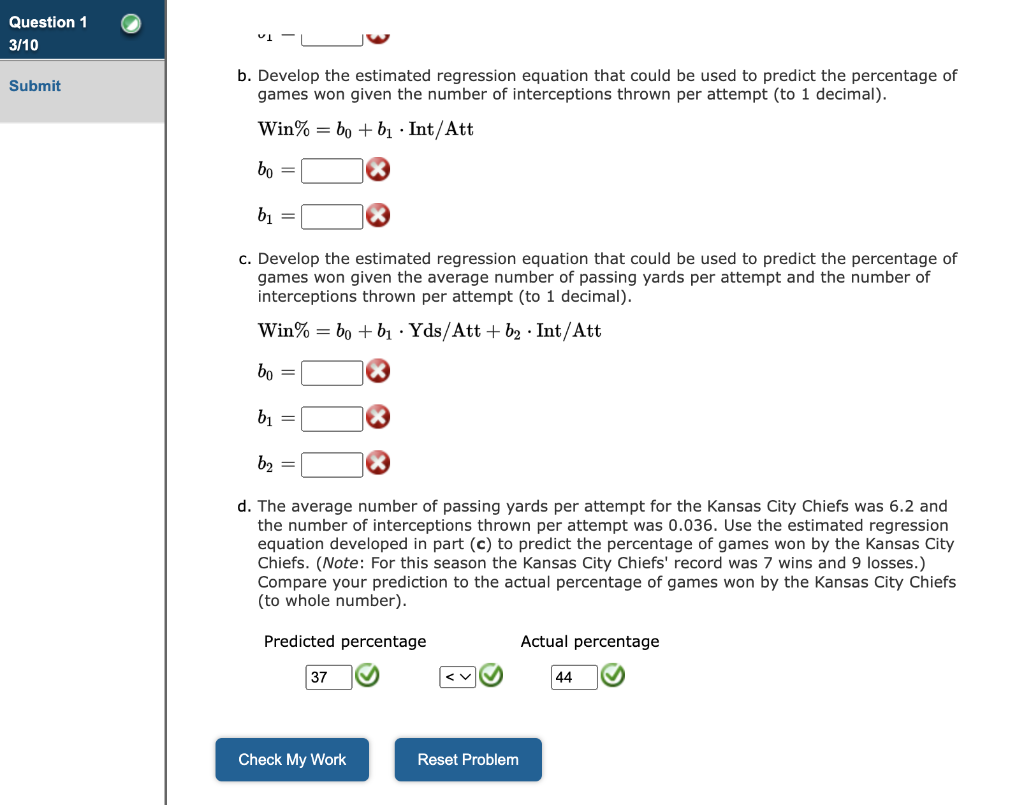 The National Football League (NFL) records a variety | Chegg.com