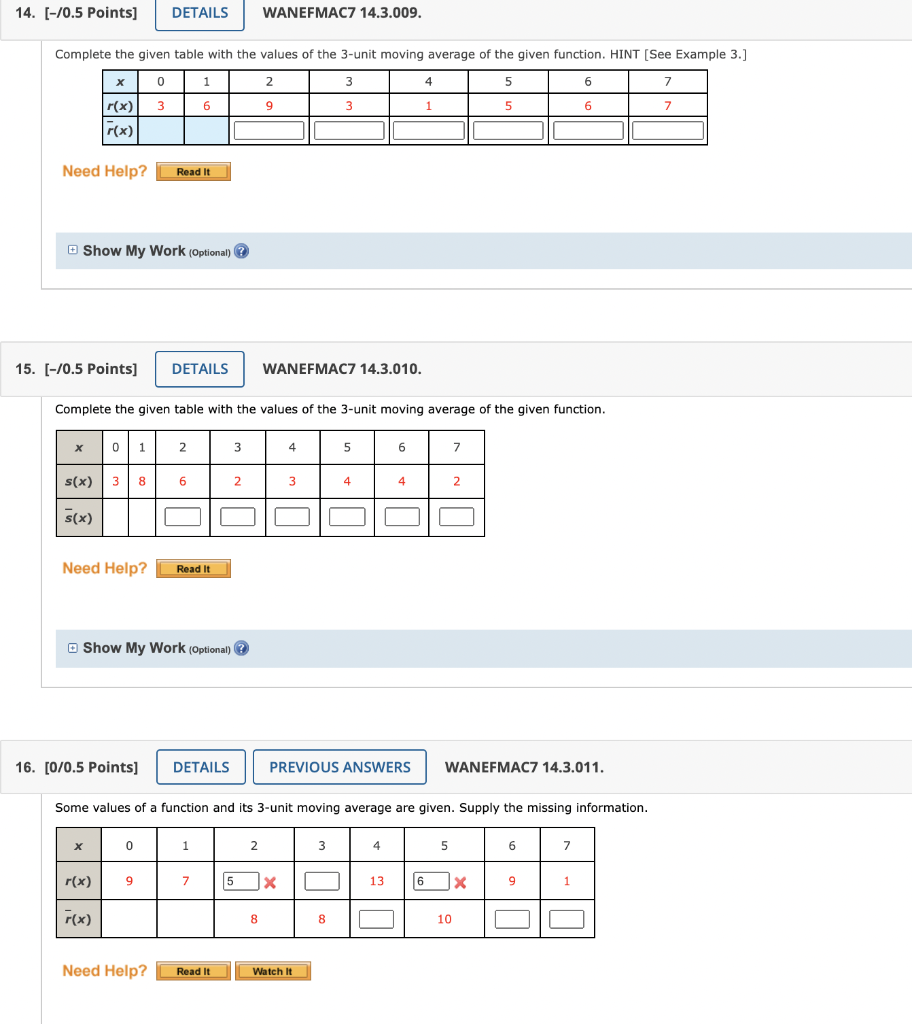 Solved 14. [-10.5 Points] DETAILS WANEFMAC7 14.3.009. | Chegg.com