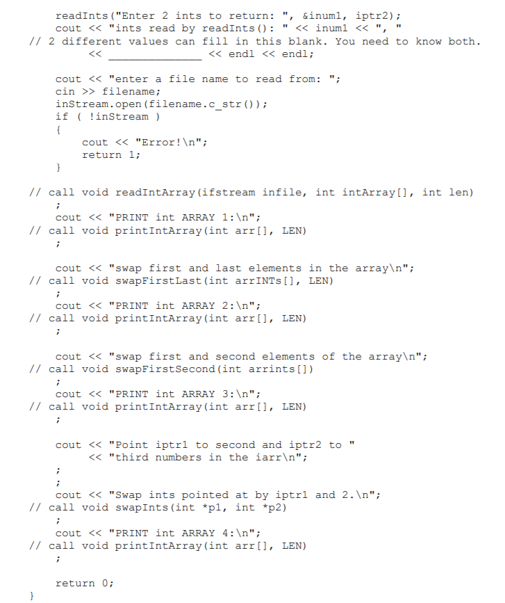 Solved InClass 11 Exercise - Pointers and Variable Addresses | Chegg.com
