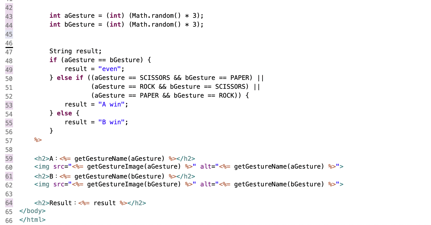 Solved ile.jsp × a page language="java" | Chegg.com
