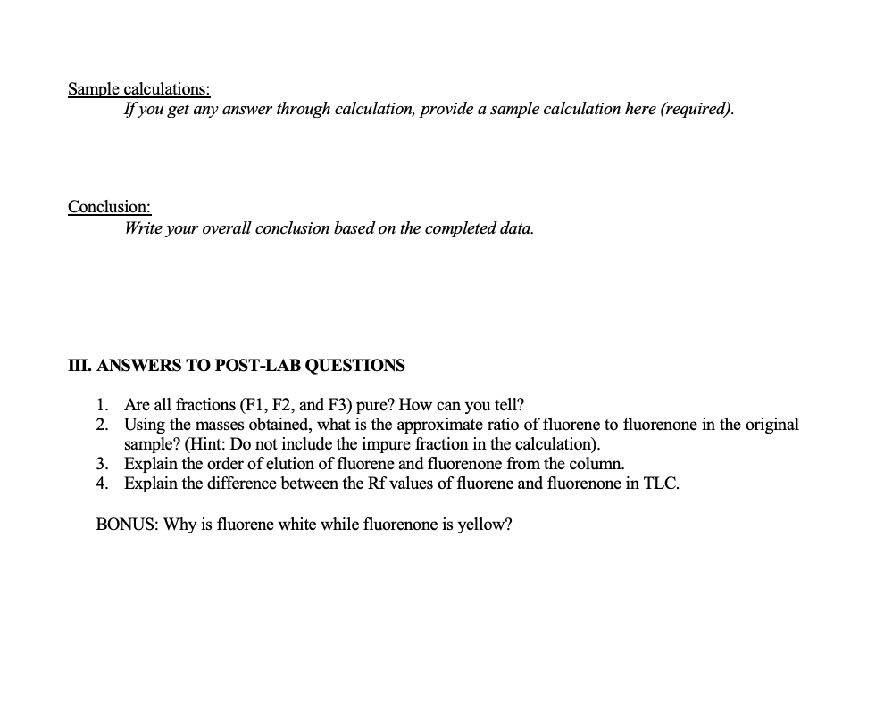 Solved The experiment has been conducted, you can use a | Chegg.com
