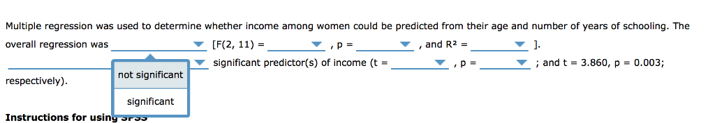 Variables Entered/Removeda,b Variables Variables | Chegg.com