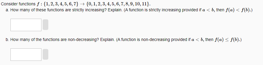 Solved Consider functions | Chegg.com