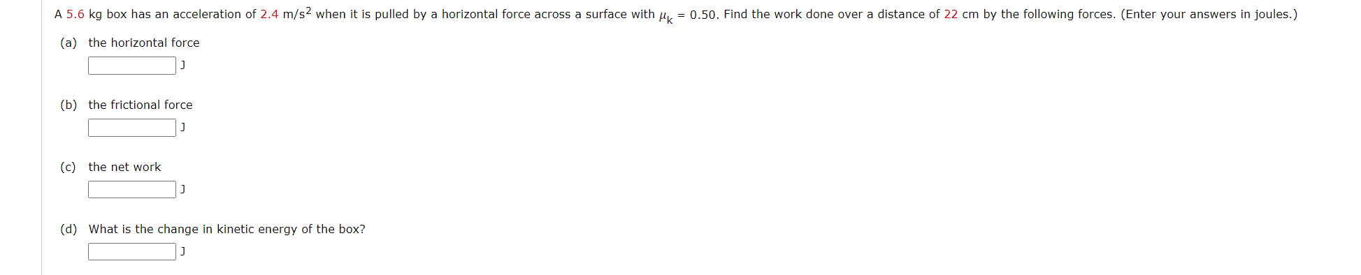 Solved 9)(a) ﻿the horizontal force(b) ﻿the frictional | Chegg.com