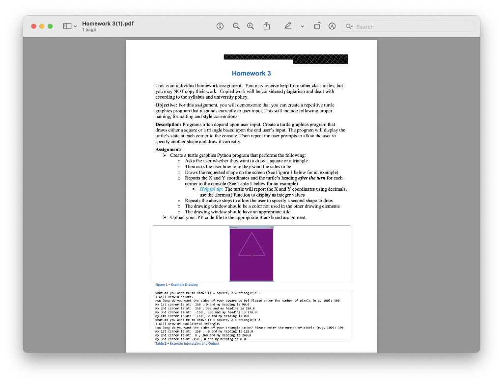 Solved Homework 3 This is an individual homework assignment. | Chegg.com