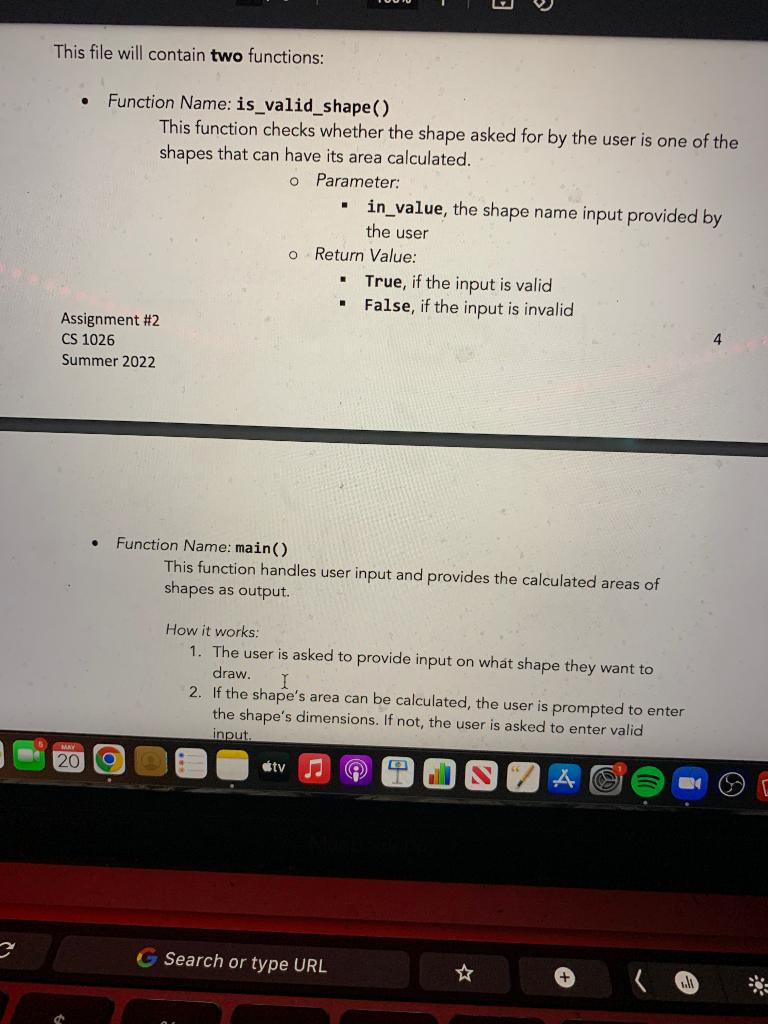 Solved 2/8 Functional Requirements/Specifications You need | Chegg.com