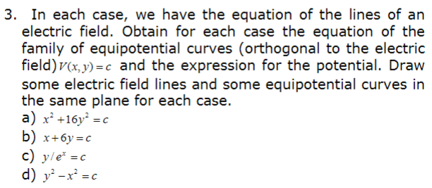 Solved 3. In each case, we have the equation of the lines of | Chegg.com