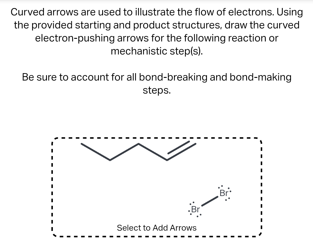 Solved Curved arrows are used to illustrate the flow of | Chegg.com