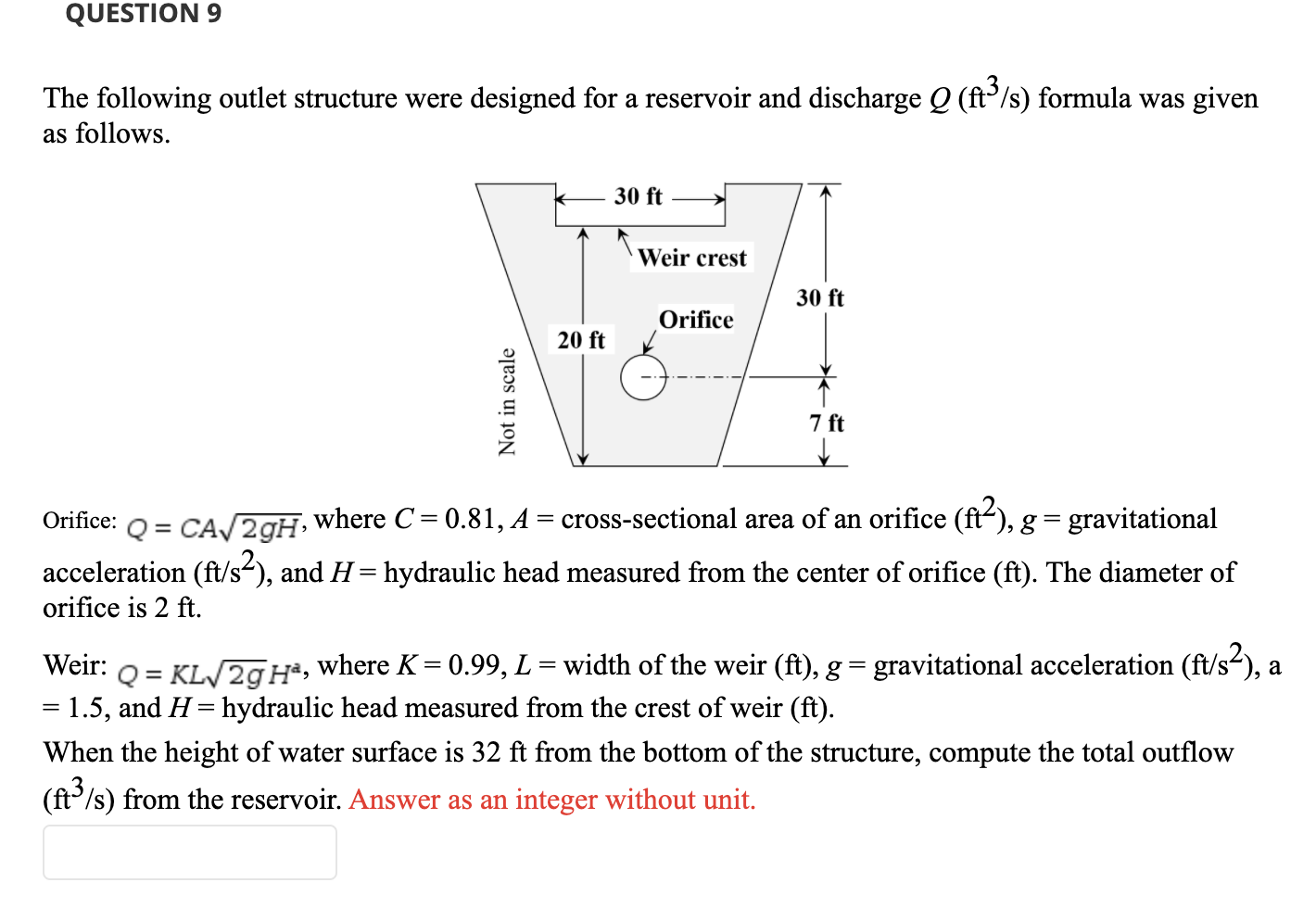 Solved QUESTION 9 The following outlet structure were | Chegg.com