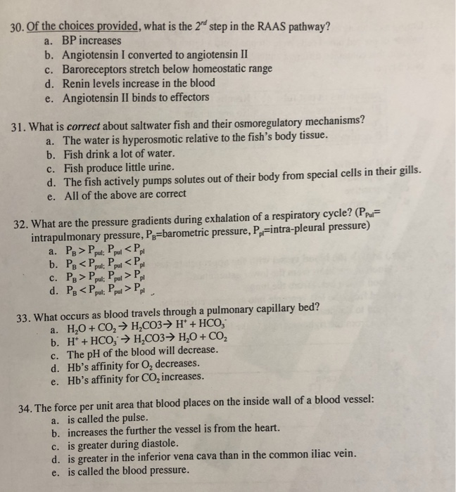 Solved Please help me solve these biology problems. Please | Chegg.com