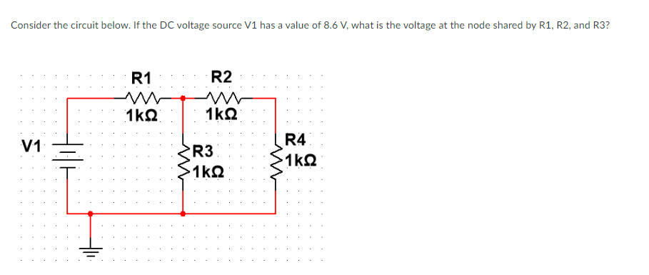 Solved Consider the circuit below. If the DC voltage source | Chegg.com