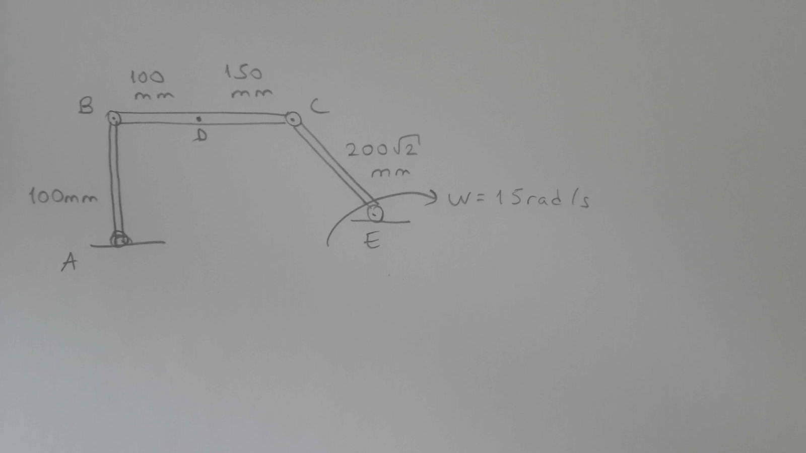 Solved find the angular accelerations and angular velocity | Chegg.com