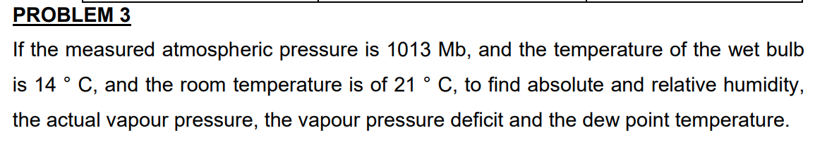 Solved PROBLEM 3If the measured atmospheric pressure is | Chegg.com