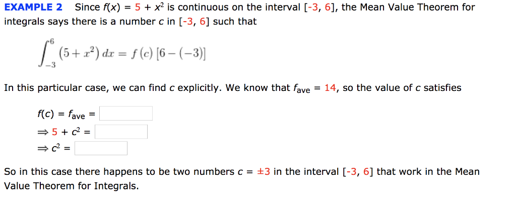 Solved Since f(x) = 5 + x2 is continuous on the interval | Chegg.com